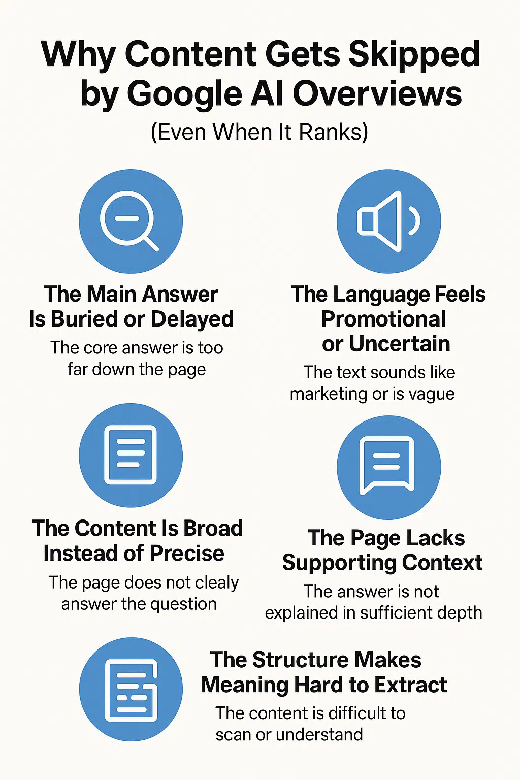 How To Optimize Content For Google AI Overviews (2026) - Logic Inbound